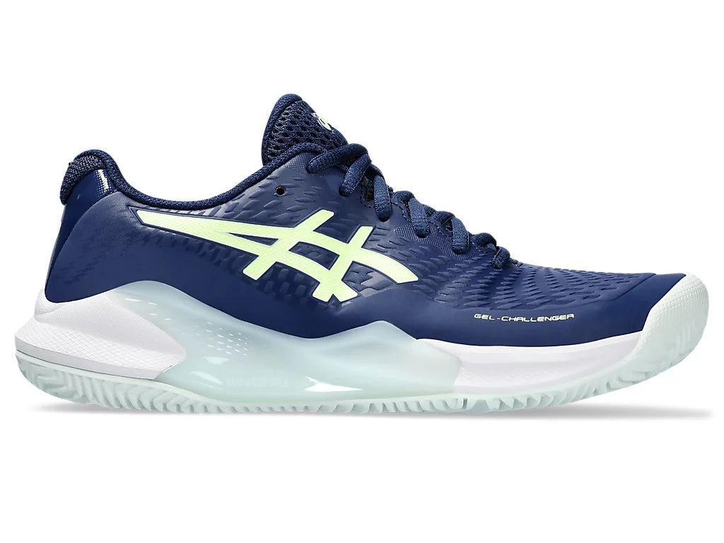 TENIS ASICS GEL-CHALLENGER 14 CLAY WOMAN BLUE EXPANSE/ILLUMINATE YELLO ...